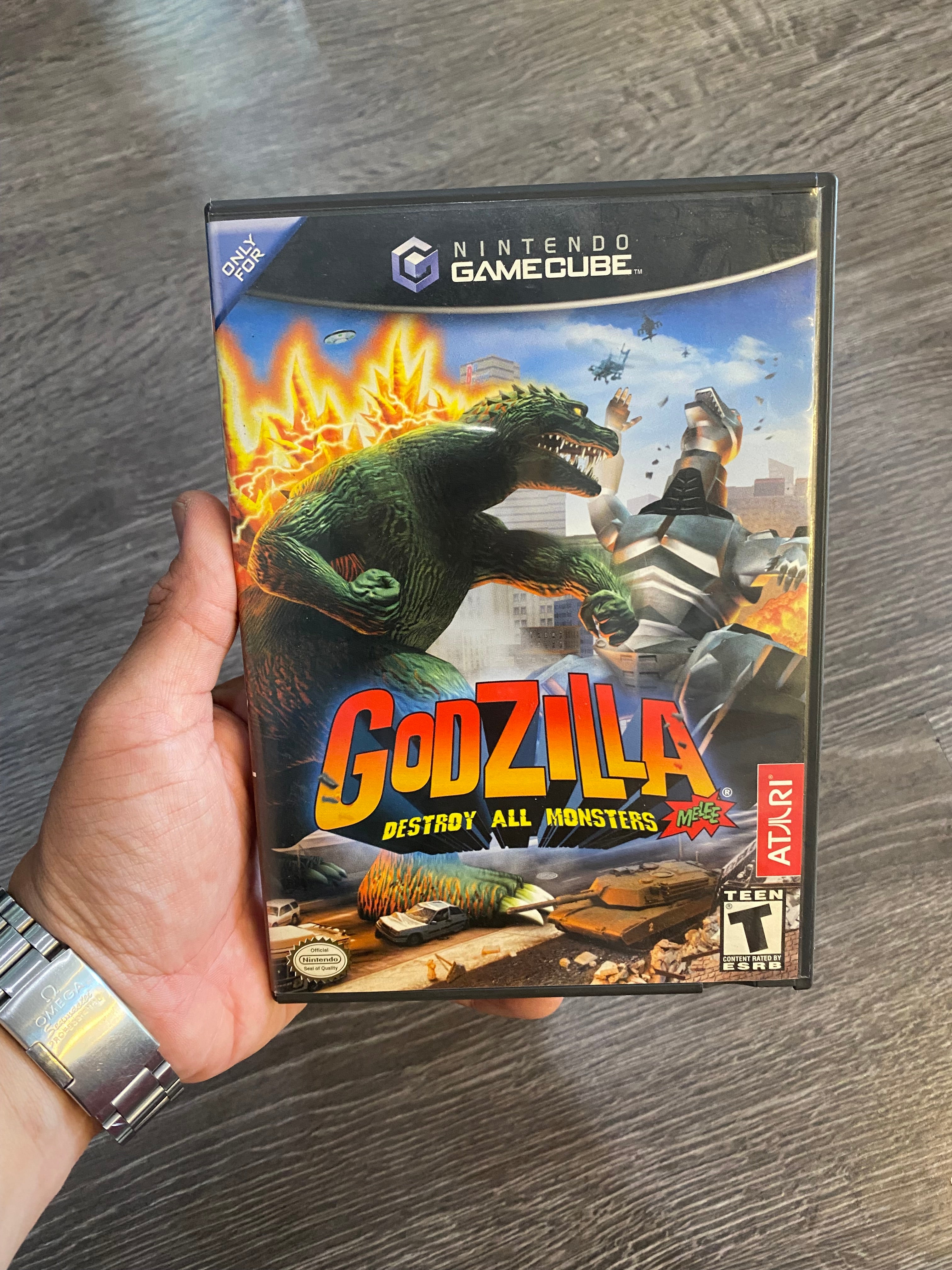 Nintendo Game Cube Godzilla Attack All Monsters Melee Video Game – The ...